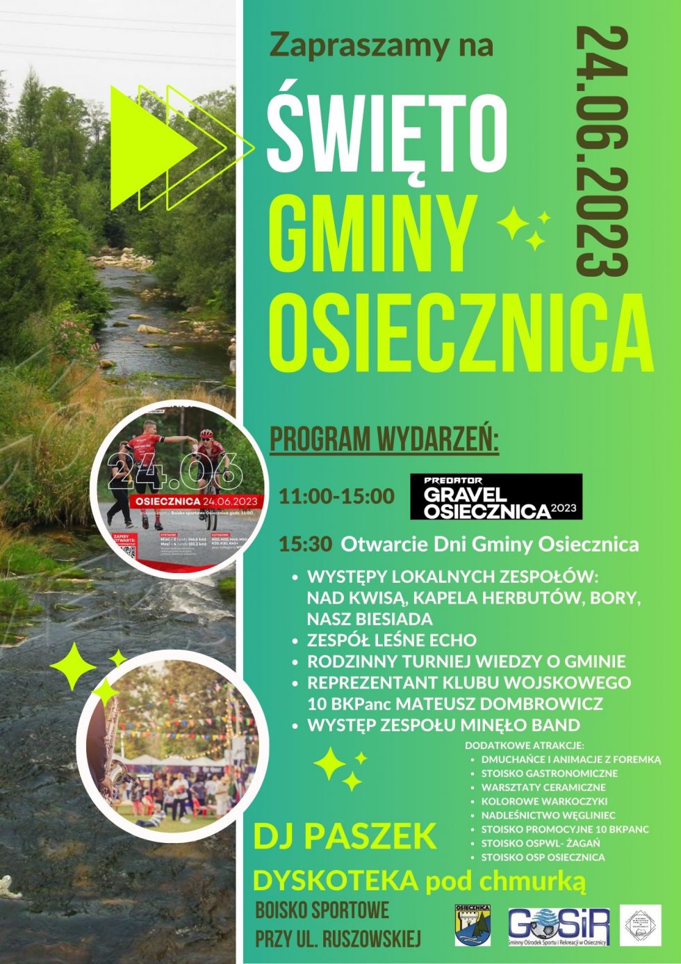 ŚWIĘTO GMINY OSIECZNICA | GOSiR Osiecznica